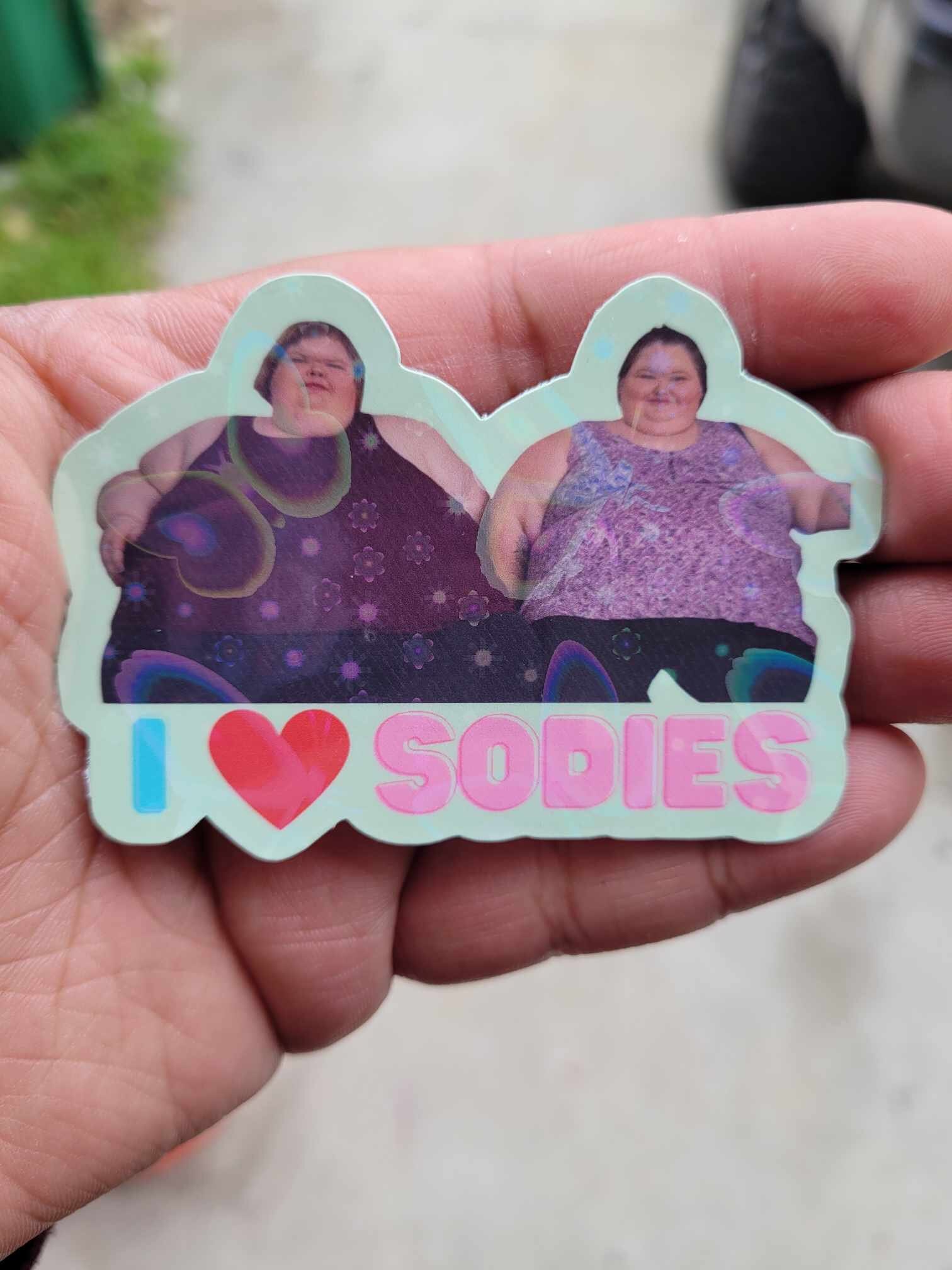 I Love Sodies Sticker - Etsy