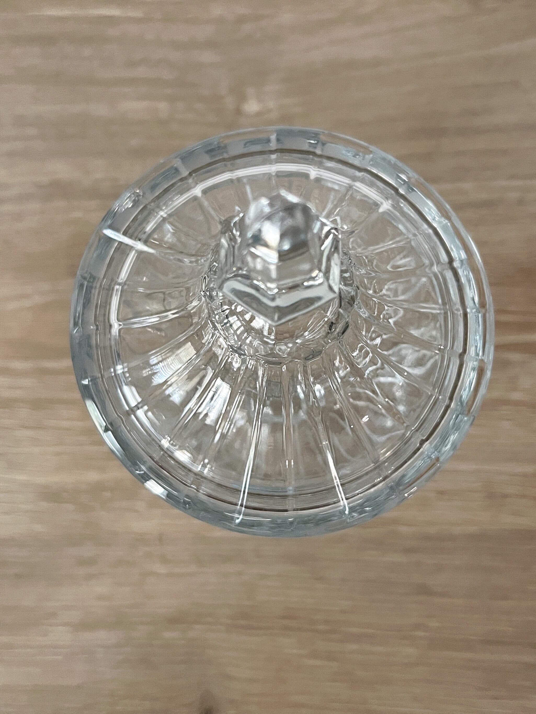 Cut Glass Etched Candy Dish With Lid Vintage - Etsy