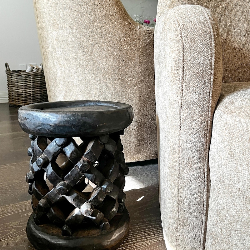 African Side Table - Etsy