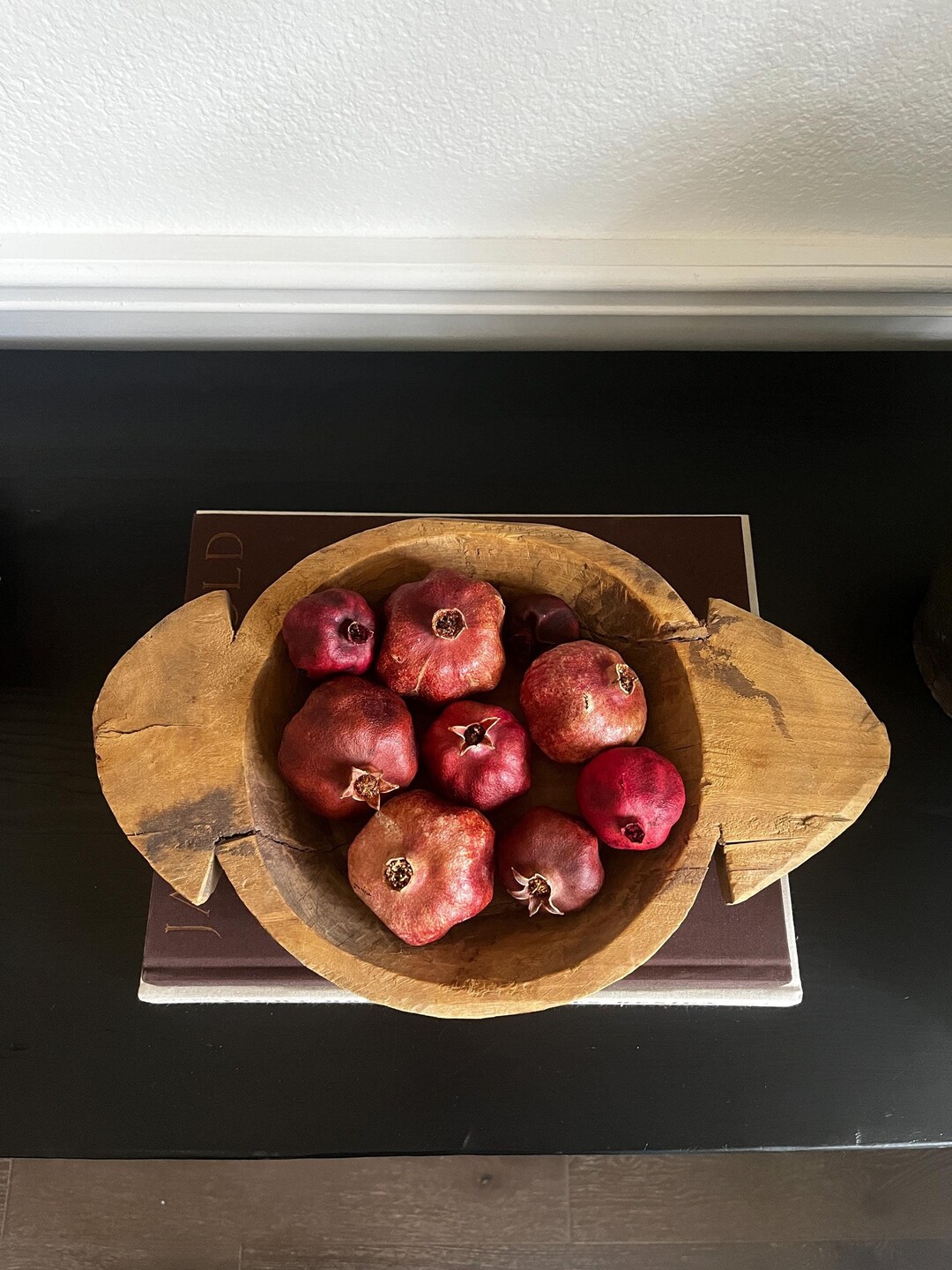 Small Vintage Wood Parat Bowl - Etsy