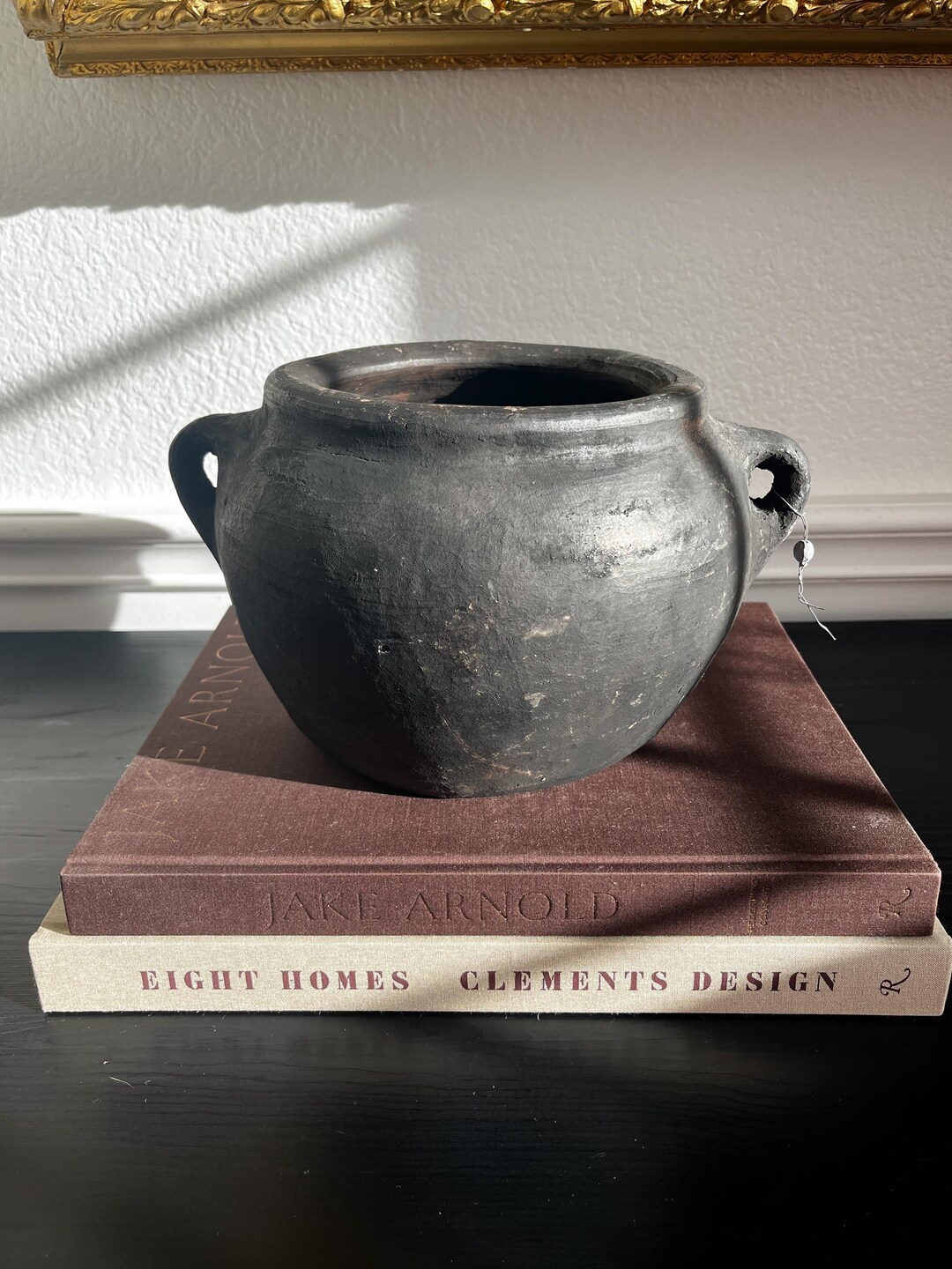 Antique Turkish Yoghurt Black Clay Pot - Etsy