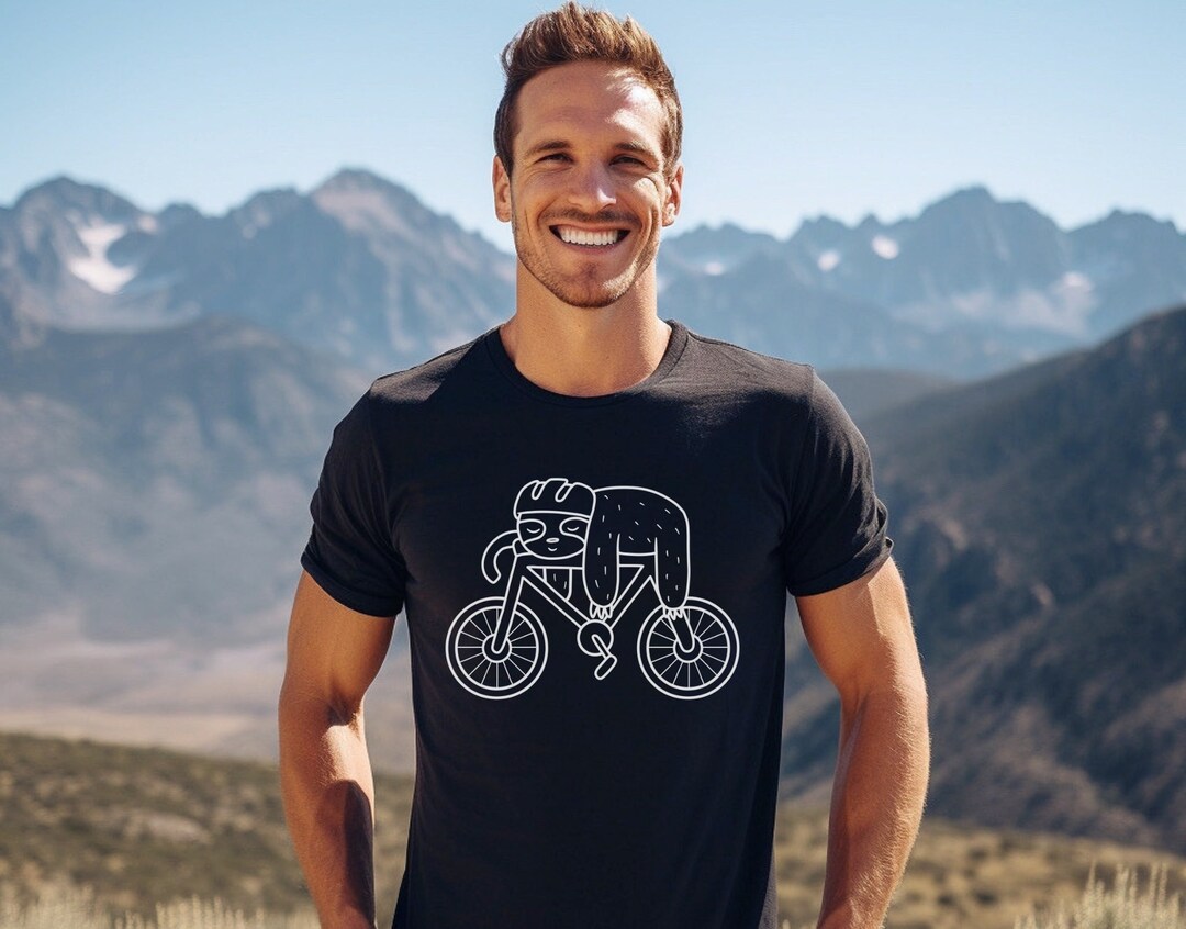 Bike T-shirt Bike Motif Bike Lovers Bicycle Mountain Bike Bike Motif T ...