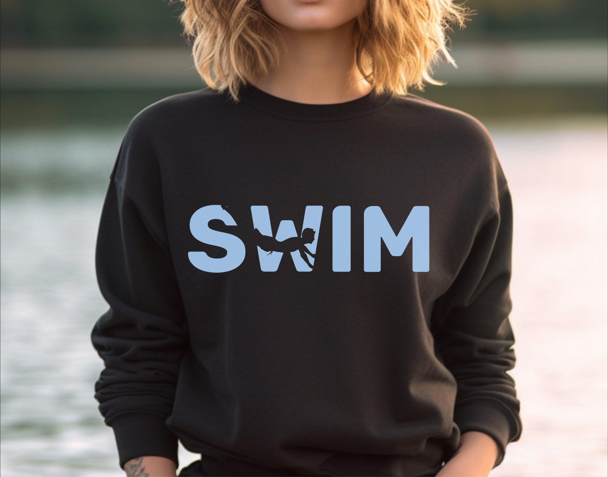 Swimming Sweatshirt - Swim - Summer - Swim - Swim Lovers - Swimming ...