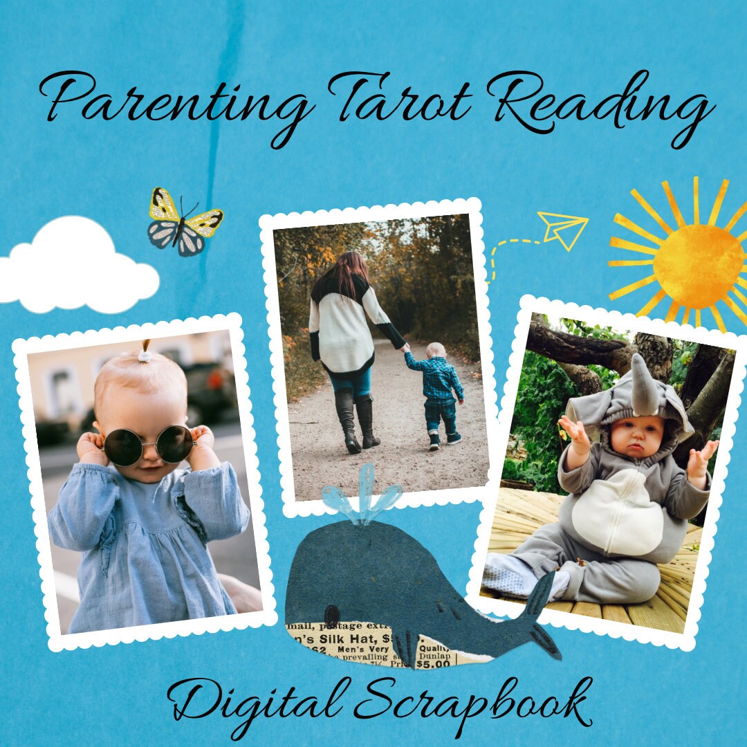 Child Development: Parental Advice Tarot Reading Digital Scrapbook - Etsy