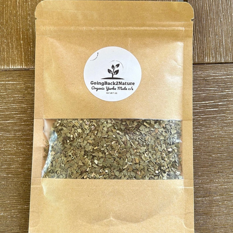 Organic Yerba Mate Cut and Sifted 1 Oz. - Etsy