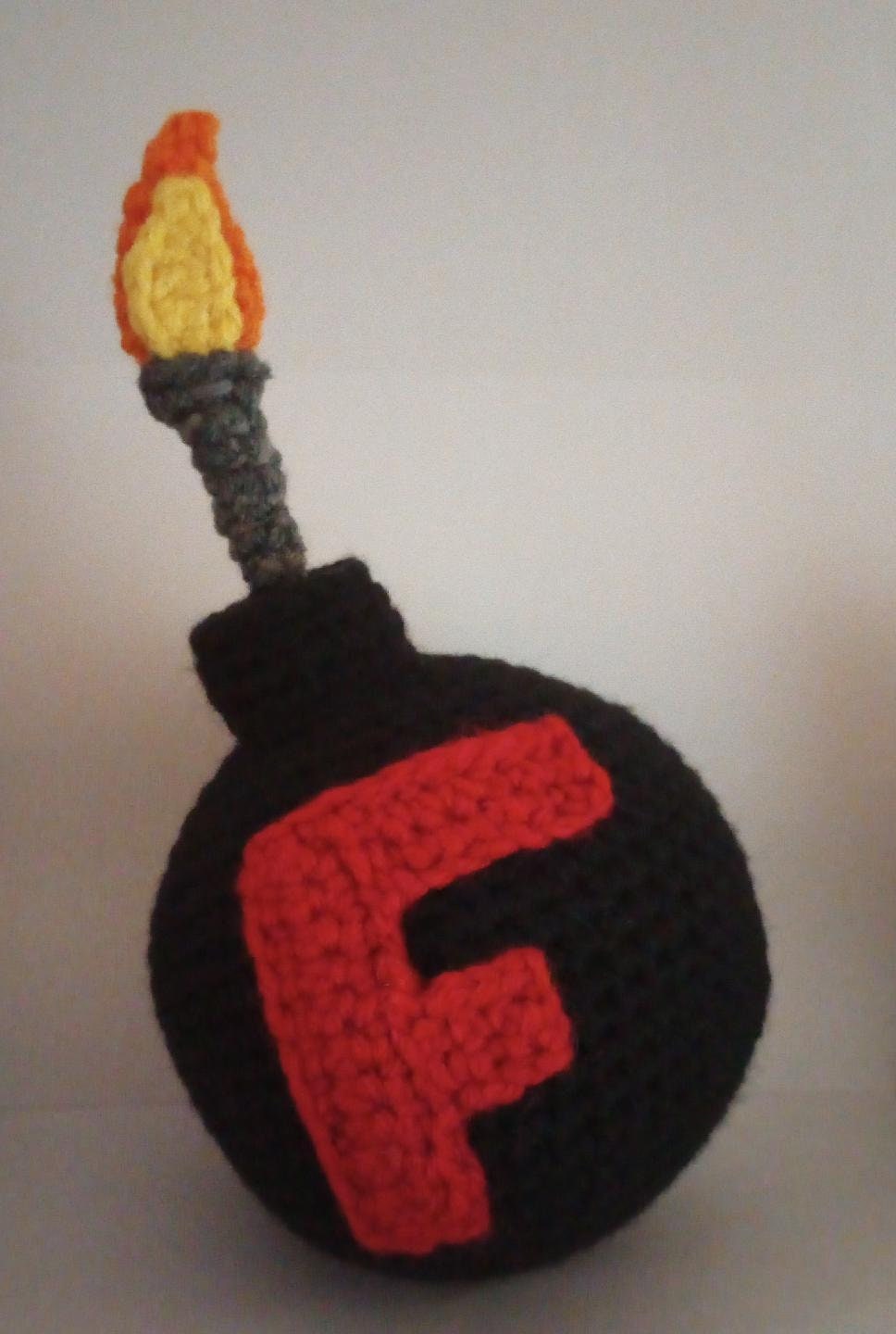 Crochet F-bomb Amigurumi Ready to Ship - Etsy