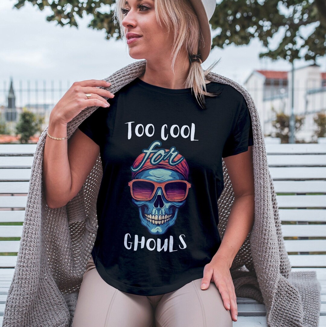 Skull & Shades: Retro Cool Meets Minimalist Elegance in This - Etsy