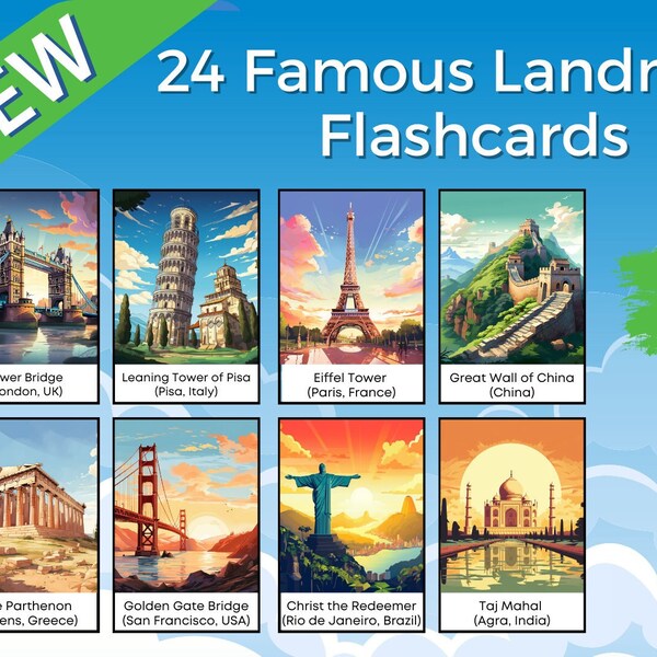 Famous Landmark - Etsy