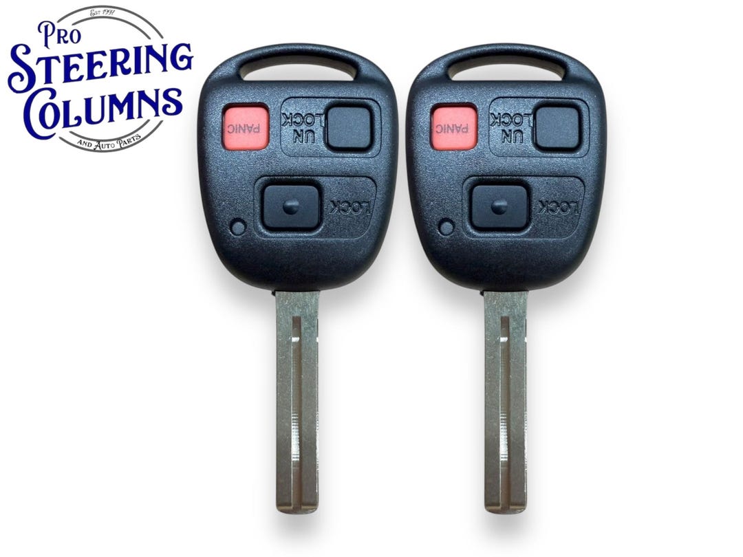 03-09 GX470 LX470 Remote Head Key Fob New HYQ1512V 4D68 Chip (2 Pack ...
