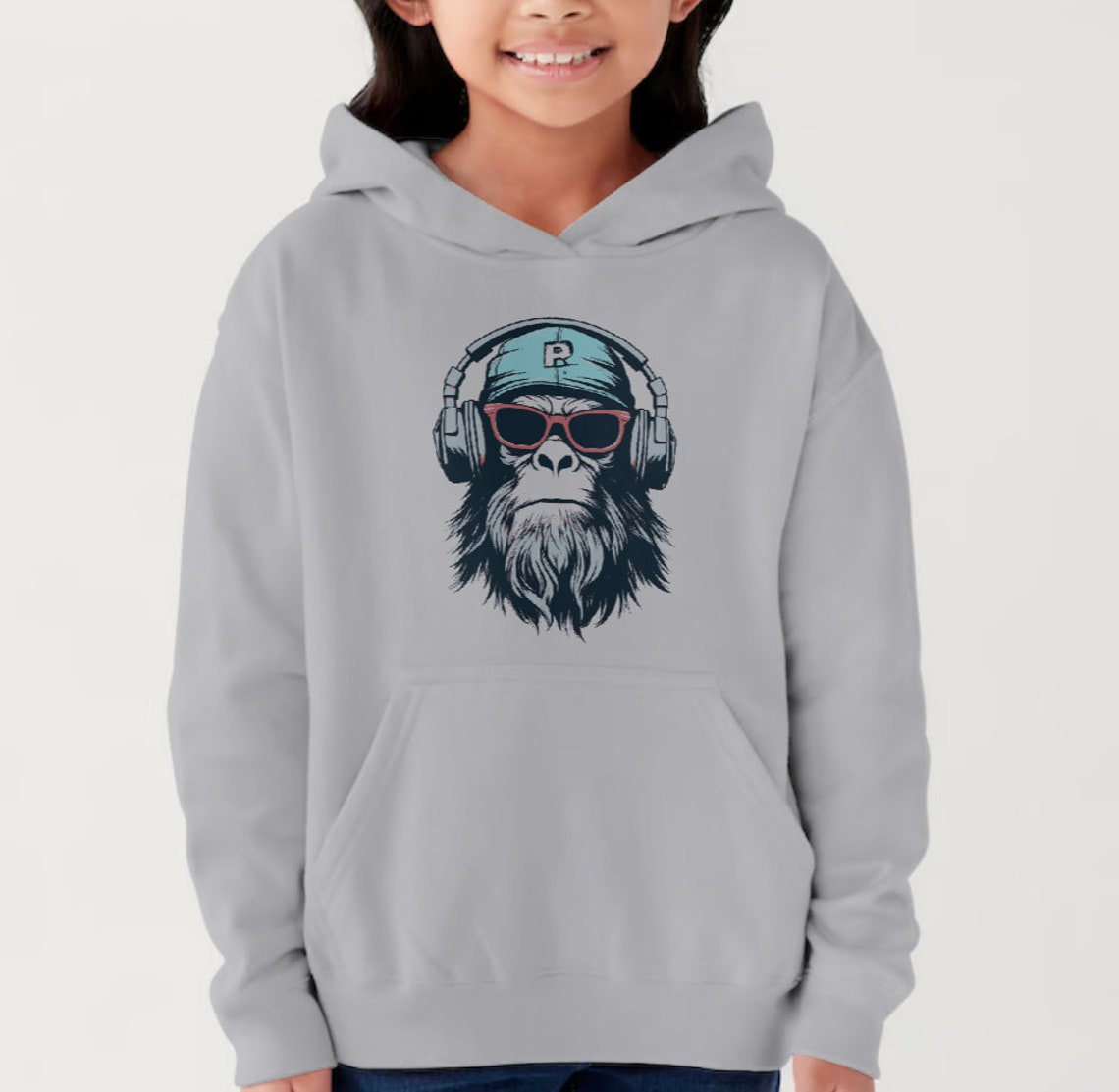 Ape Svg, DJ Ape Png, Ape Decal Cutfile Cricut Silhouette Clipart Png ...