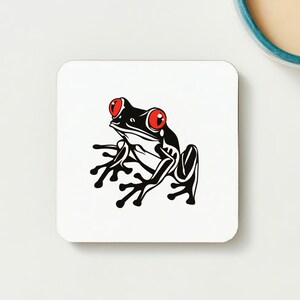 Red Eye Tree Frog SVG, Frog Vector Frog Cutfile Cricut Silhouette Frog ...