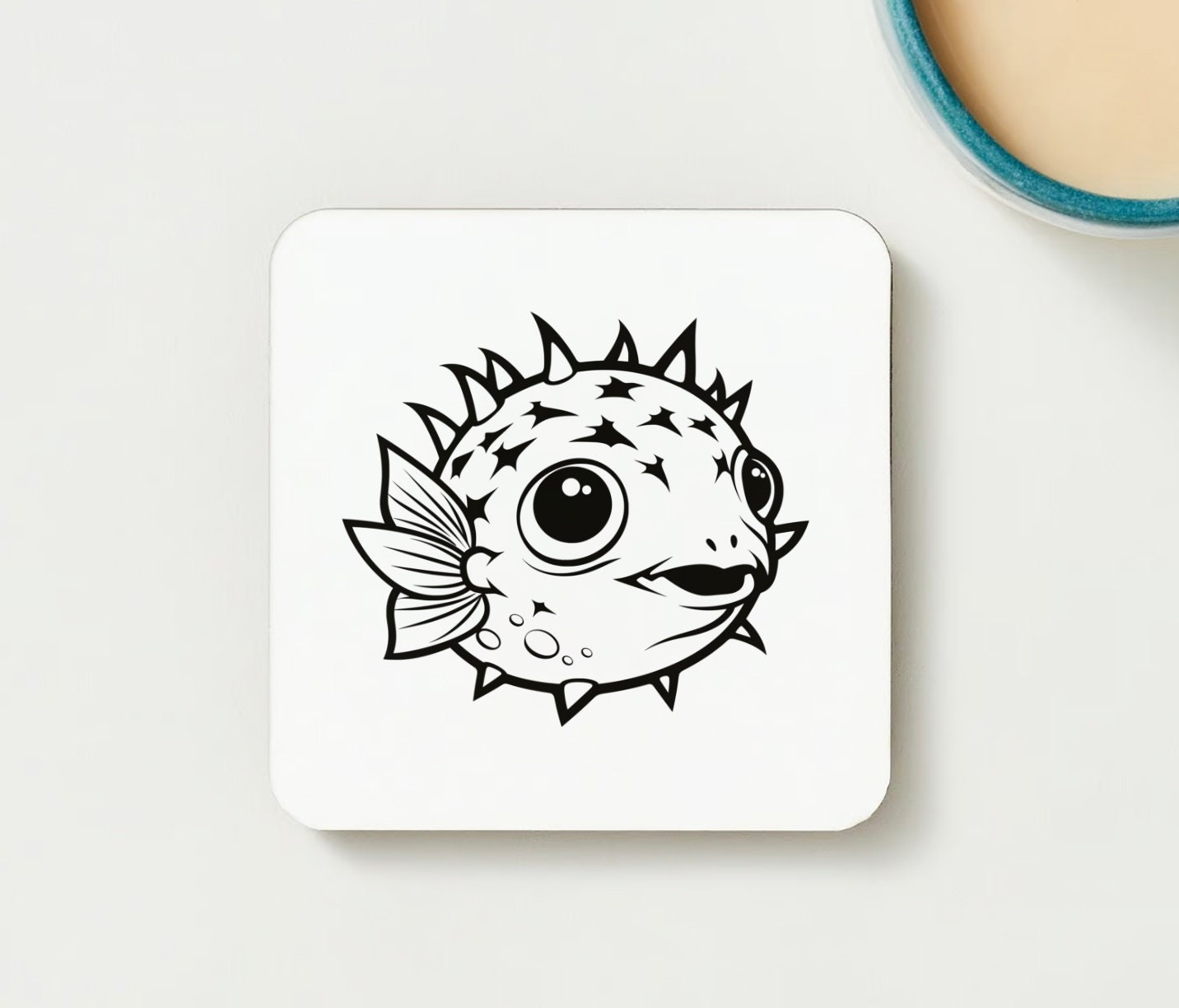 Puffer Fish Svg, Cute Puffer Fish Svg Cut File Cricut Silhouette ...