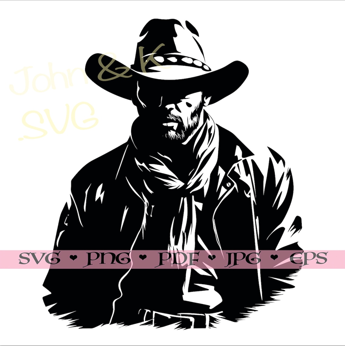 Cowboy Svg, Cowboy Vector, Cowboy Cut File, Cowboy Clipart Cricut ...