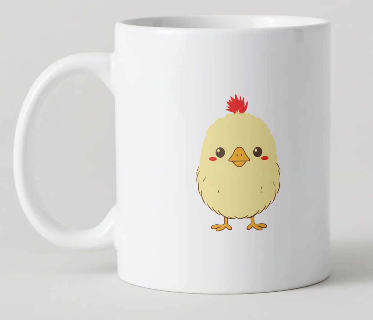 Baby Chick Svg, Cute Chick Svg, Cute Chick Cutfile Silhouette Clipart ...