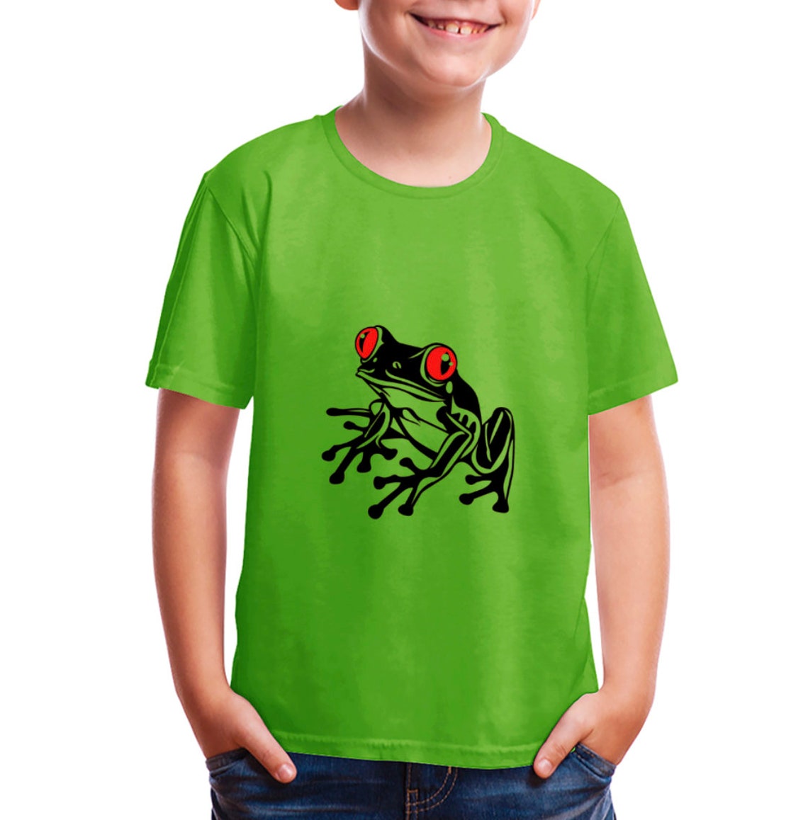 Red Eye Tree Frog SVG, Frog Vector Frog Cutfile Cricut Silhouette Frog ...