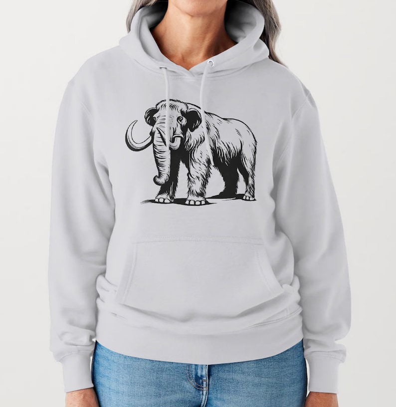 Mammoth Svg, Woolly Mammoth Svg, Mammoth Clipart, Mammoth Svg for ...
