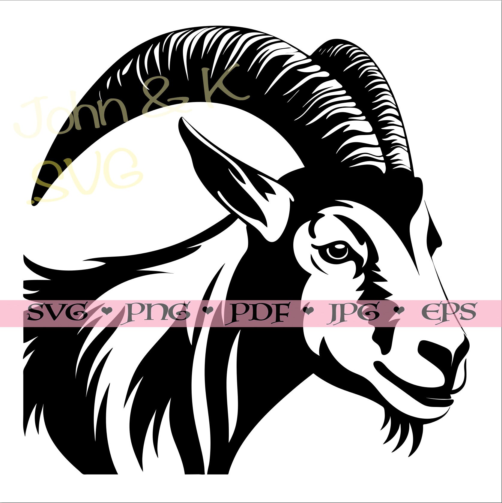 Sable Svg, African Sable Svg, Cutfile Cricut Silhouette Sable Clipart ...