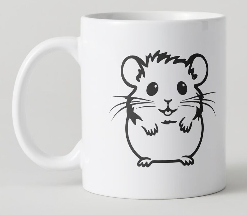 Hamster Svg, Hamster Vector, Cavy Svg, Hamster Clipart Cricut ...