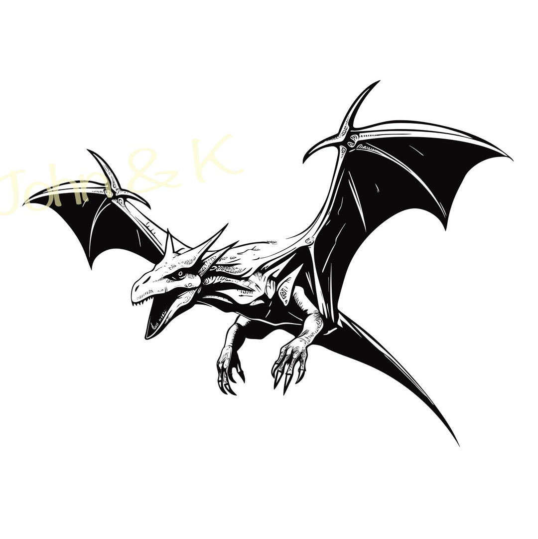 Wyvern Svg, Wyvern Vector, Evil Wyvern Svg for Shirt Mug Sticker ...