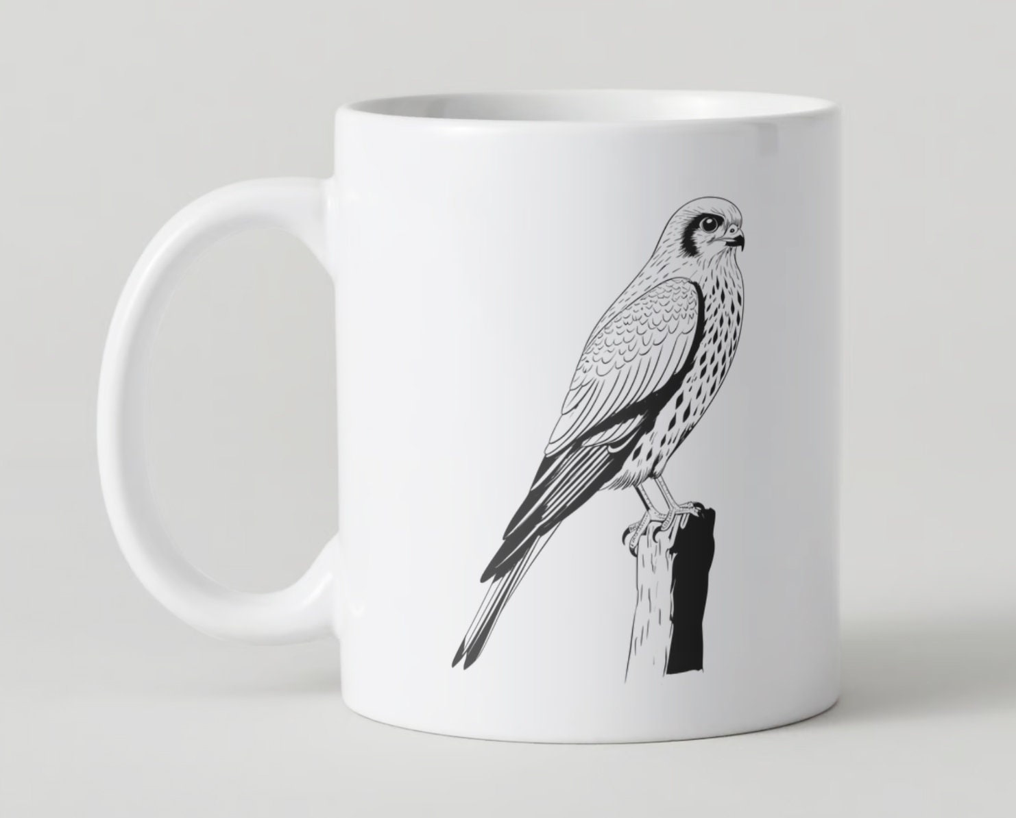 Falcon Svg, Bird of Prey Svg, Cutfile Cricut Silhouette Falcon Clipart ...