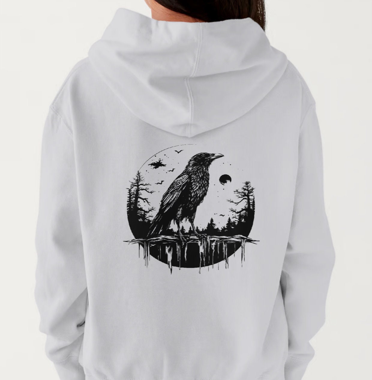 Raven Svg, Raven Vector, Halloween Raven Svg, Raven Clipart, Halloween ...