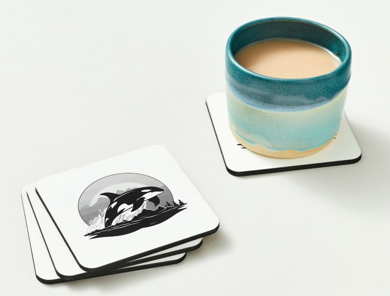 Killer Whale Svg, Breaching Orca Svg Cutfile Clipart Cricut Silhouette ...