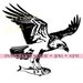 Osprey Svg, Hunting Osprey Svg, Cutfile Cricut Silhouette Osprey ...