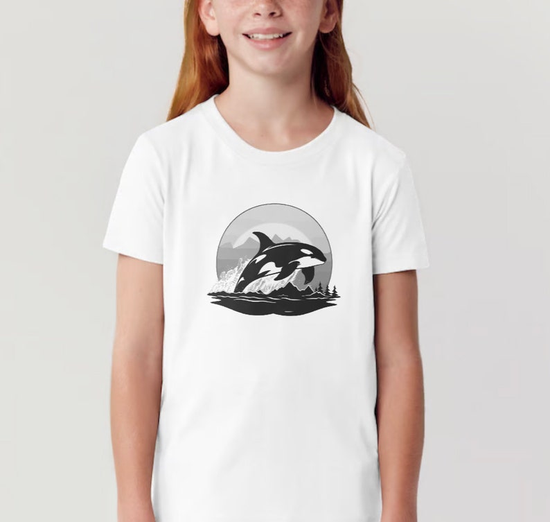 Killer Whale Svg, Breaching Orca Svg Cutfile Clipart Cricut Silhouette ...