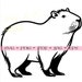 Capybara Svg, Cute Capybara Svg, Cutfile Cricut Silhouette Capybara ...