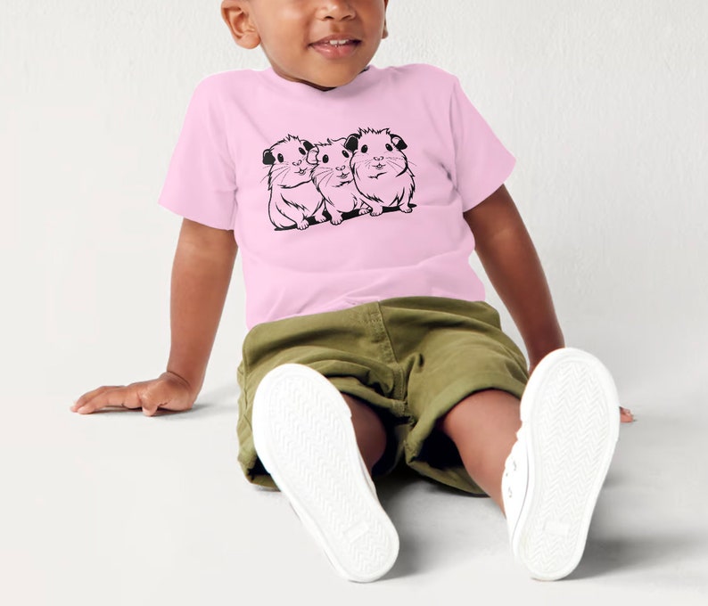 Guinea Pig Svg, Cavy Svg, Guinea Pig Vector Clipart Cricut Silhouette ...