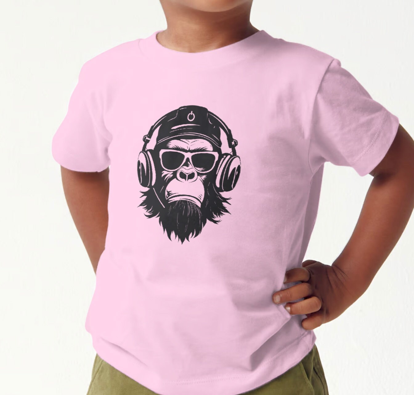 Gorilla Svg, DJ Gorilla Png, Cutfile Cricut Silhouette Gorilla Clipart ...