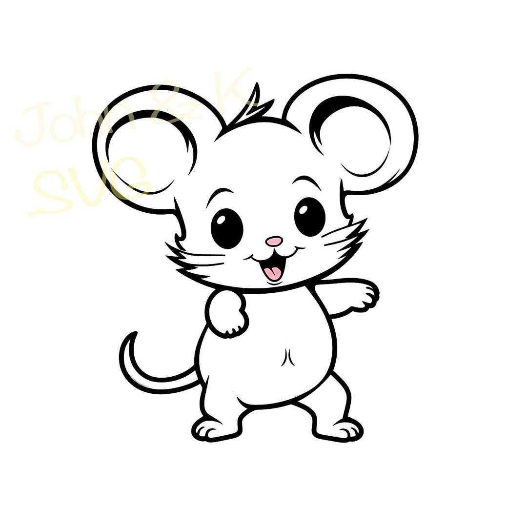 Mouse Svg, Cute Mouse Svg, Baby Mouse Clipart, Baby Mouse Svg for ...