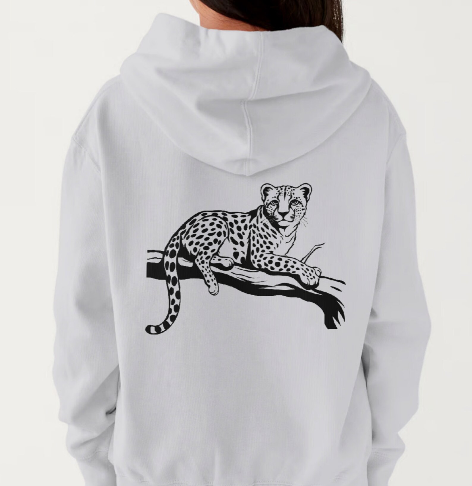 Elegant Cheetah SVG Clipart: Laser Cut File (digital Download) - Etsy