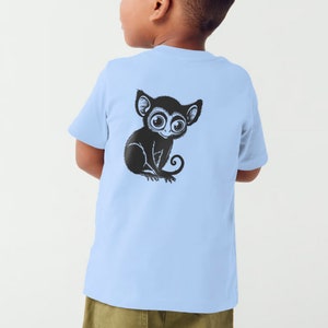 Tarsier Monkey SVG, Cute Monkey Cutfile, Cricut Silhouette Monkey ...