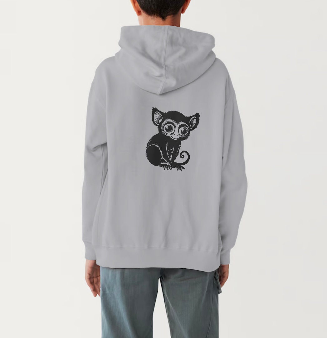 Tarsier Monkey SVG, Cute Monkey Cutfile, Cricut Silhouette Monkey ...