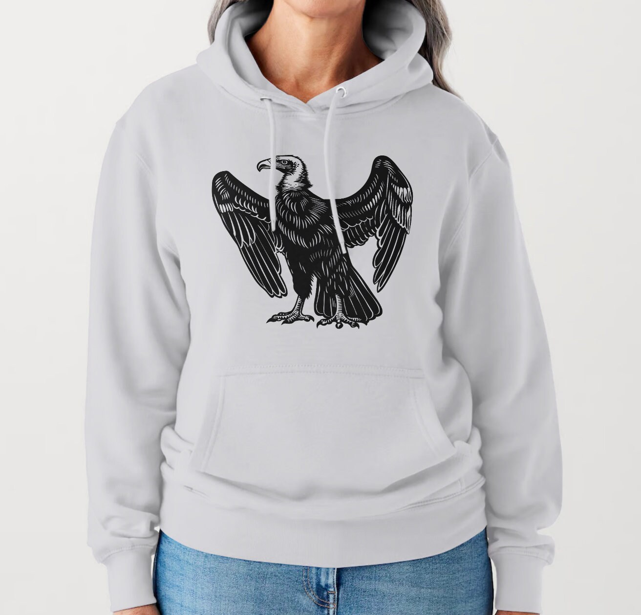 Vulture Svg, Bird of Prey Svg, Vulture Svg Silhouette Cutfile Clipart ...
