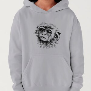 Spider Monkey SVG, Cute Monkey Cutfile, Cricut Silhouette Monkey ...