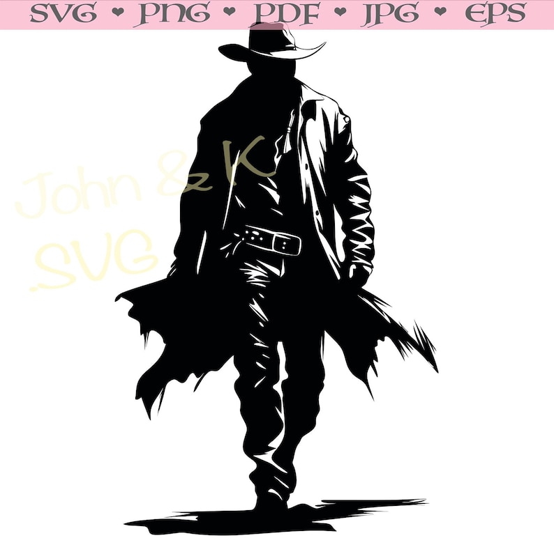 Cowboy Svg, Cowboy Cape Svg, Cowboy Cutfile, Cowboy Clipart Cricut ...