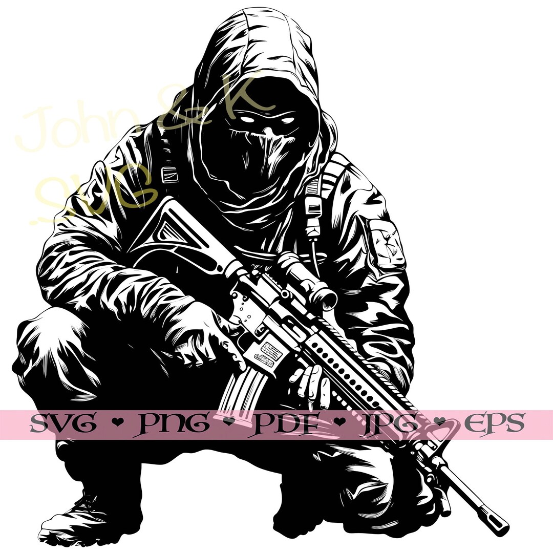 Skull Solider Svg, Ghost Solider Svg, Ghost Solider Clipart Cricut ...