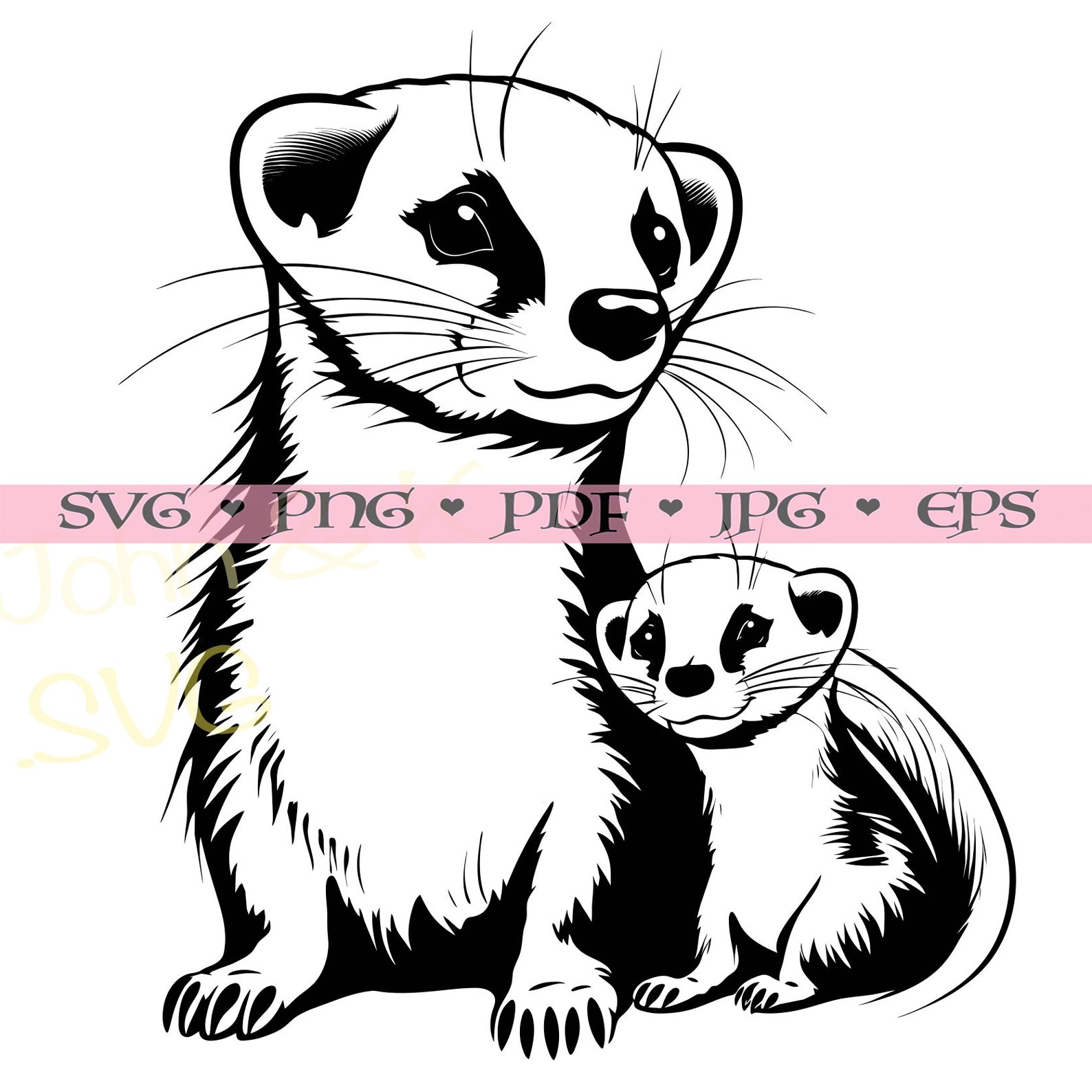 Mongoose Svg, Dwarf Mongoose Svg, Cutfile Silhouette Mongoose Baby ...