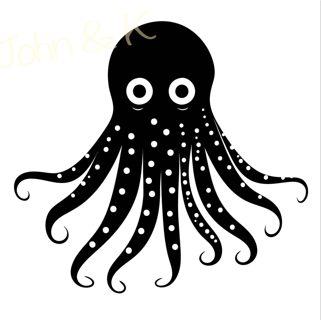 Blanket Octopus Svg, Octopus Svg, Smart Octopus Vector, Octopus Lover ...
