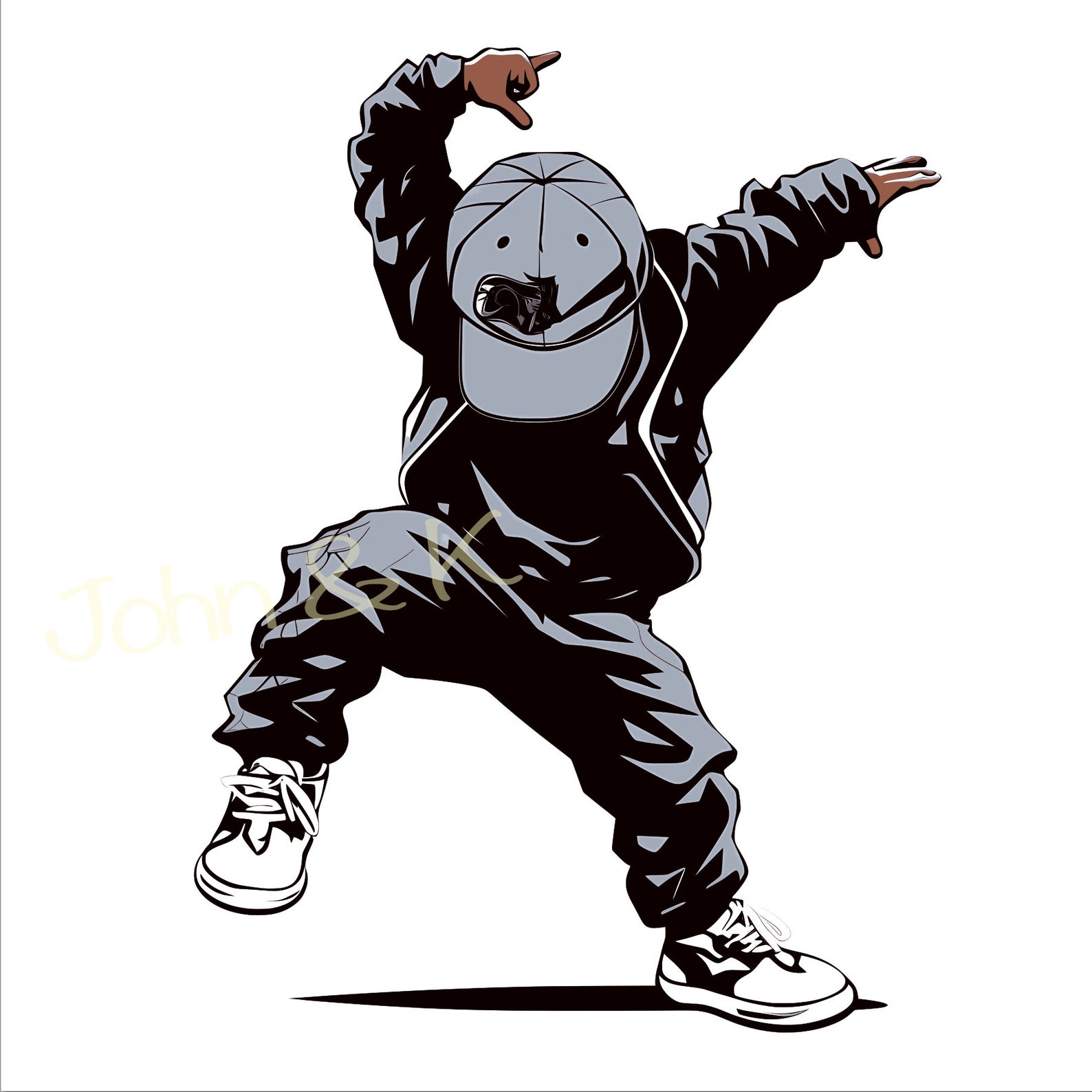 Breakdancer Svg, Cool Breakdancing Svg, Breakdance Clipart, Street ...