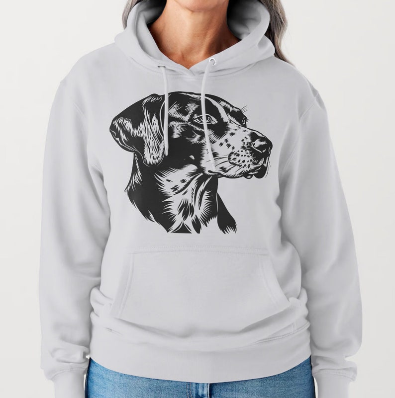 German Shorthaired Pointer SVG, Dog Outline Cut File Cricut Silhouette ...