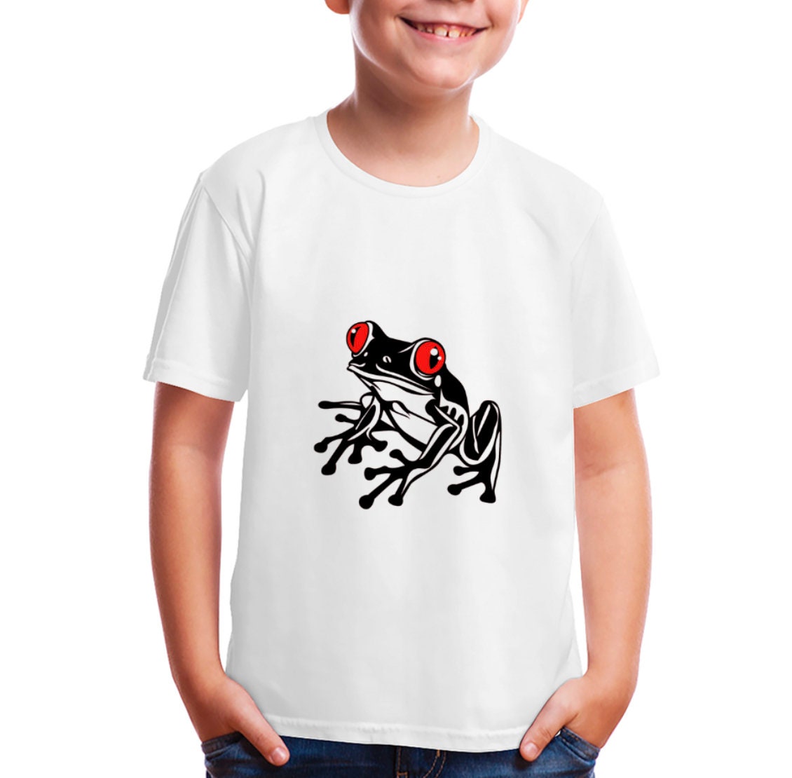 Red Eye Tree Frog SVG, Frog Vector Frog Cutfile Cricut Silhouette Frog ...