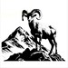 Rocky Mountain Bighorn Sheep Svg, Colorado State Mammal Vector, Sheep ...