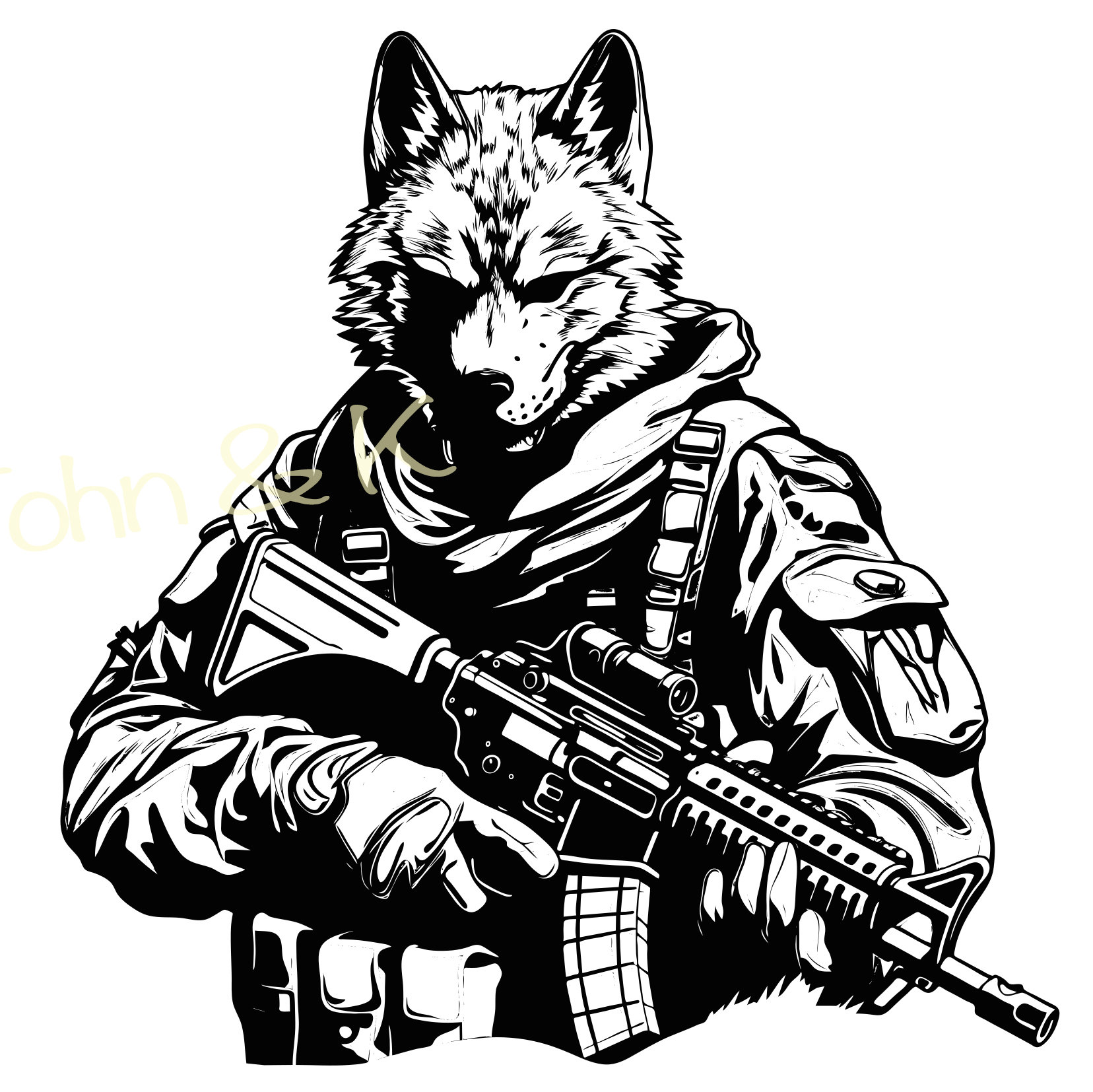 Wolf Solider Svg Gray Wolf Vector Wolf Solider Svg for Shirt - Etsy UK