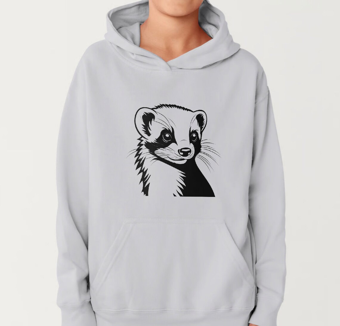 Ferret Svg, Ferret Vector, Cute Ferret Svg, Ferret Clipart, Cute Ferret ...