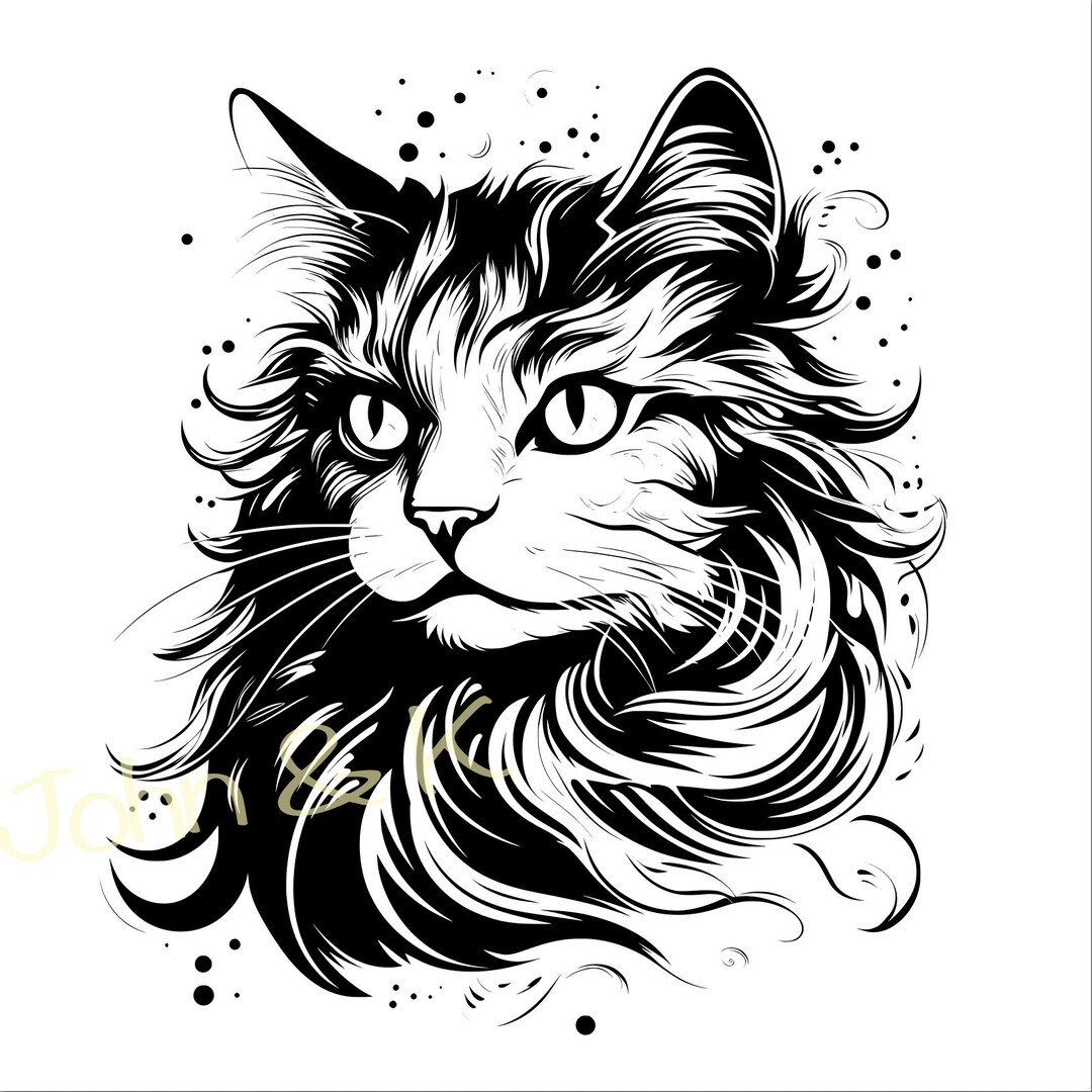 Kitten Svg, Cute Kitten Svg, Kitten Silhouette, Cute Kitten Clipart ...