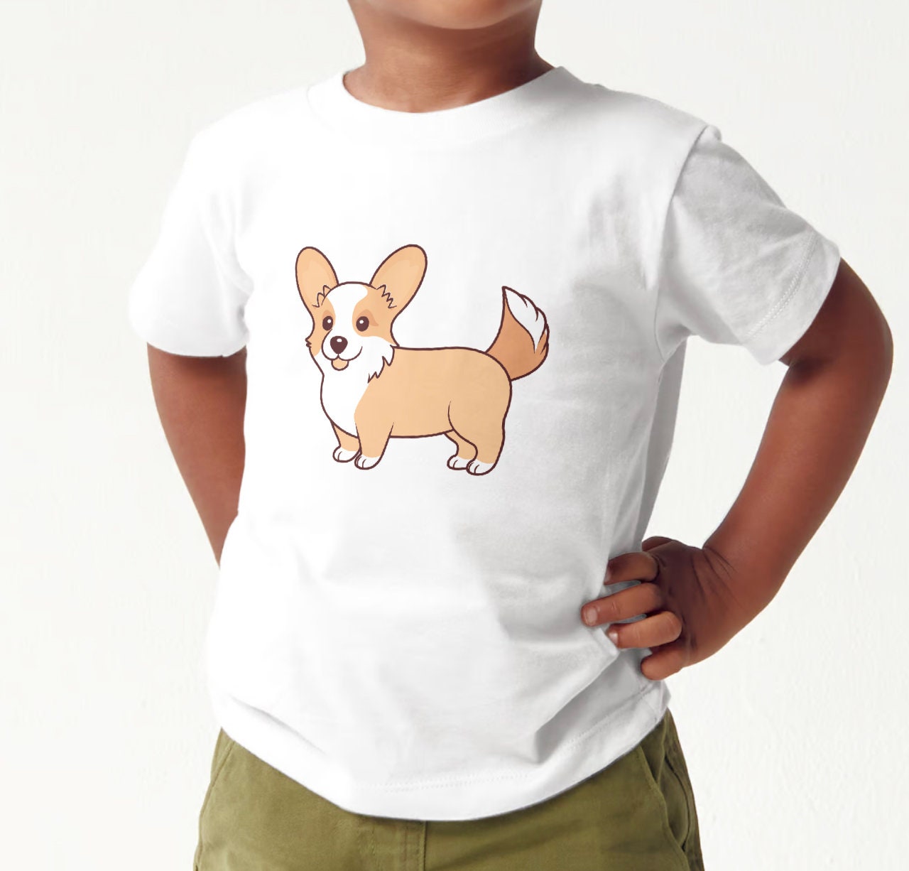 Cute Corgi SVG, Puppy Cutfile, Cricut Silhouette Corgi Dog Decal ...