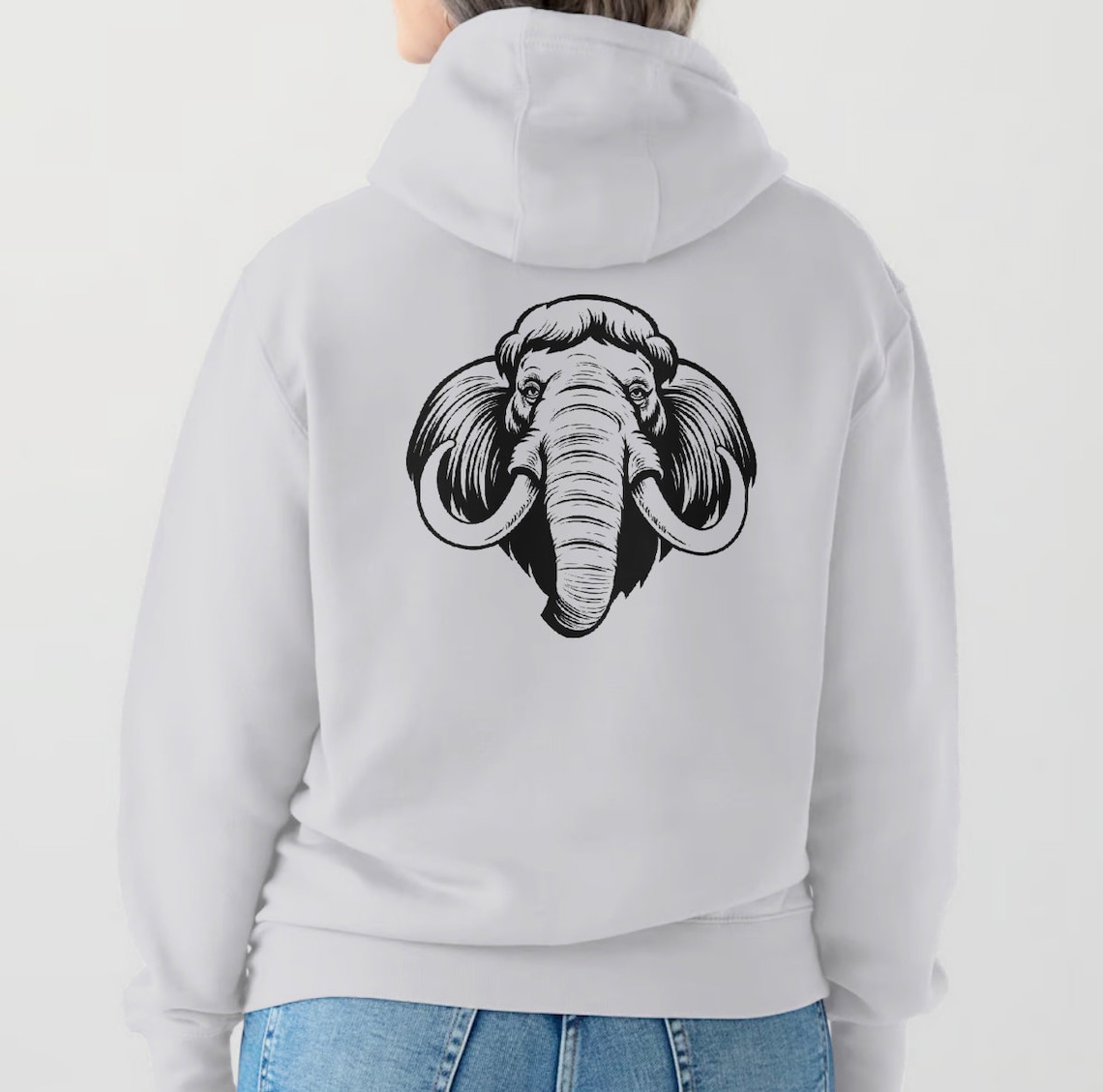 Mammoth Svg Woolly Mammoth Svg Mammoth Clipart Mammoth Head - Etsy